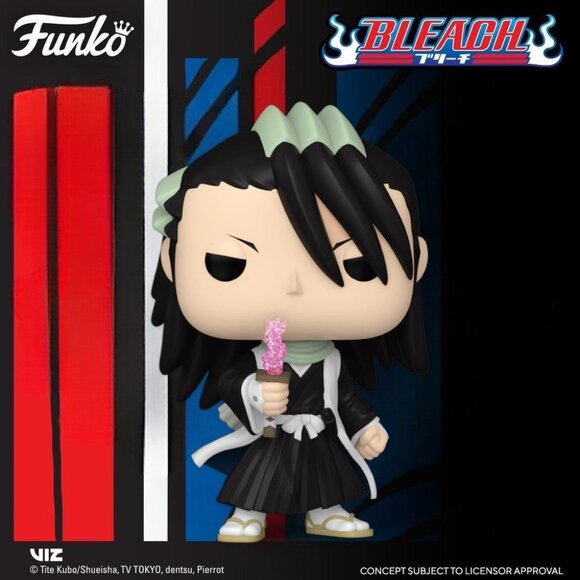 Funko | Toys | Funko Pop Anime Bleach Byakuya Kuchiki Figure 698 | Poshmark
